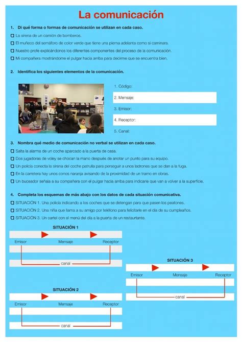 La Comunicación Online Exercise For 5º Elementos De La Comunicacion Materiales Didacticos