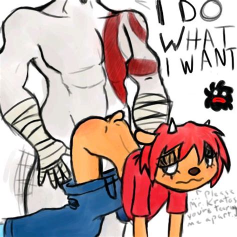 Rule 34 Anthro Crack Pairing Crossover God Of War Hetero Horn Horns Kratos Lammy Lamb Locoroco