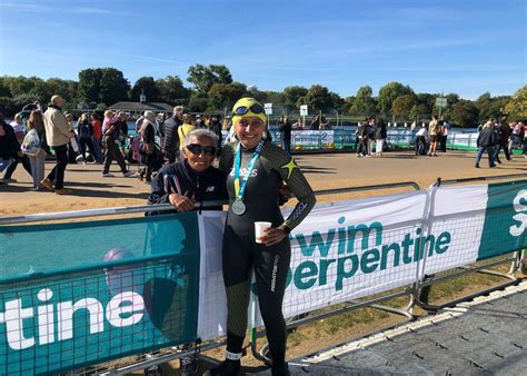Minreet Kaur My First Open Water Mile At Swim Serpentine Outdoor Swimmer Magazine