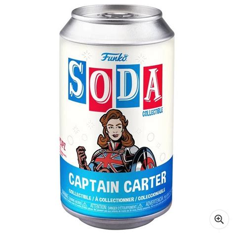 Funko Pop Soda Vinyl Captain Carter With Possible Chase
