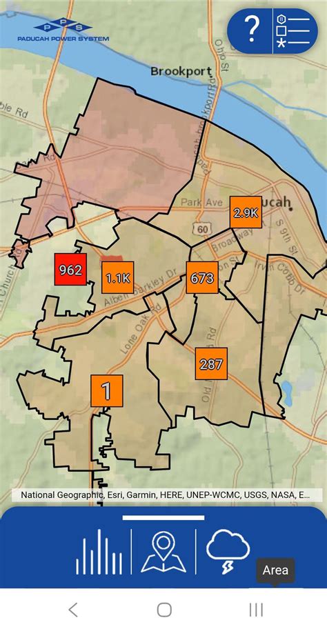 Paducah Poweroutage Paducah Power Residents Outages