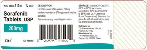 Sorafenib Package Insert Prescribing Information Moa