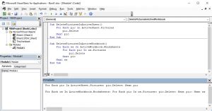 How To Make Excel Delete All Pictures Automatically Using Vba