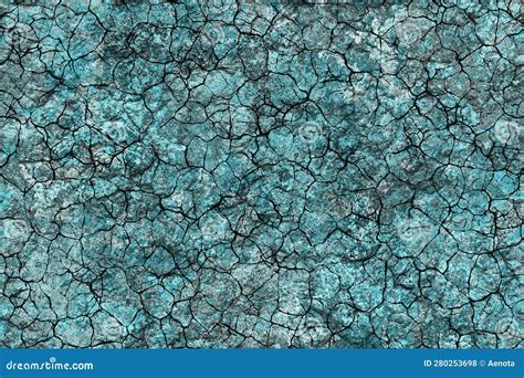 Wide Repeating Cracked Soil Pattern Stock Illustration Illustration