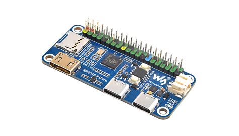 Waveshare Rp2040 Pizero Development Board Based On The Raspberry Pi Rp2040 Dual Core Processor