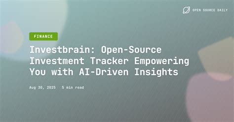 Open Source Daily Discover Amazing Open Source Projects Every Day