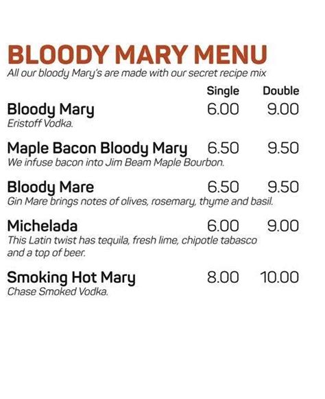 Menu At The Jam Tree Pub And Bar London 13 19 Clapham Oid Town