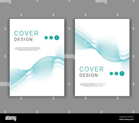 Book Cover Design Template A4 Size Stock Vector Image And Art Alamy