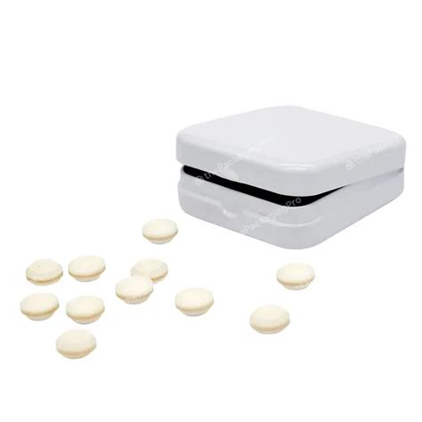 Square Shape Small T Box Jewelry Metal Case Condom Tin Box Candy Tin