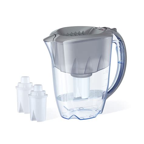 Brandclub Aquaphor Ideal 7 Cup Water Filter Pitcher Grey With 3 X B15 Filters Fits In The
