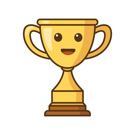 Cartoon Trophy Cup