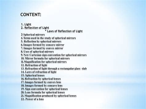 Light Reflection Refraction X Ppt Converted Pptx