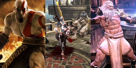God Of War Kratos Vs Zeus