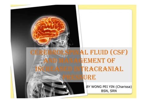 Increased Intracranial Pressure Ppt