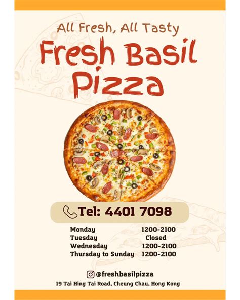 Fresh Basil Pizzerias Photo Italian Pizza In Cheung Chau Hong Kong Openrice Hong Kong