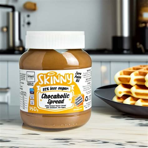 Salted Caramel Spread Lower Calorie Spreads Theskinnyfoodco