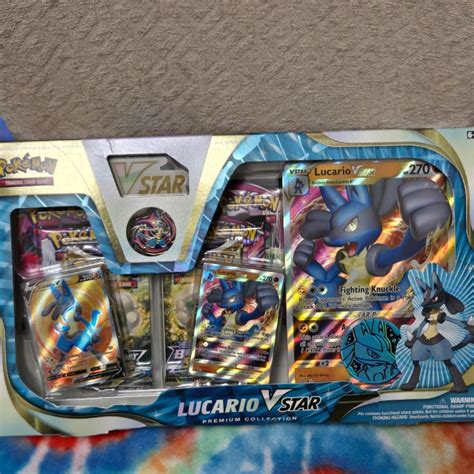 Pokemon Lucario Vstar Premium Collection Sealed Depop