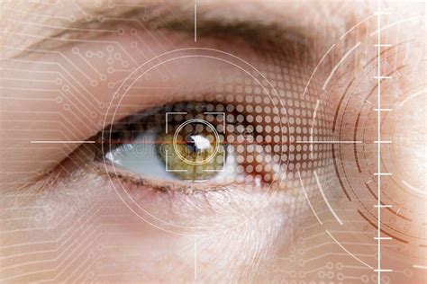 Concept Of Coding With The Eye Stock Photo Image Of Identify Medical 205040628