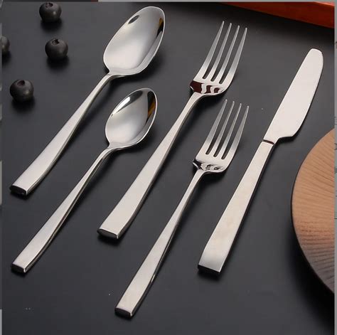 20 Piece Stainless Steel Flatware Set Wholesale Cutlery Sets