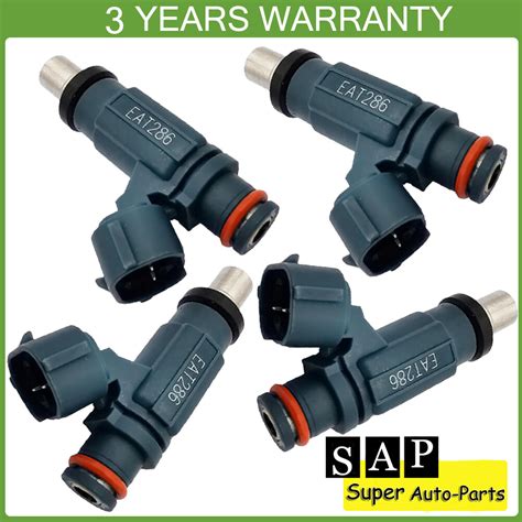 4x Fuel Injectors For Kawasaki Ninja Zx 14 Zx 10r 06 07 Kx450f Eat286 49033 0010 Ebay