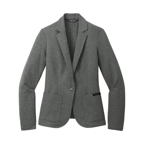 Ladies Relaxed Knit Blazer Borgwarner Collection