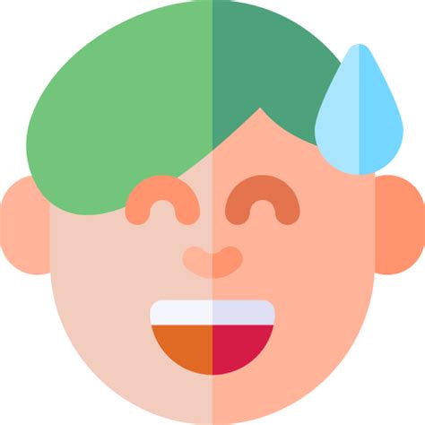 Embarrassed Basic Rounded Flat Icon