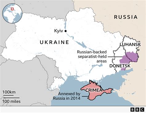 Mapping Ukraines Frontlines And Ceasefire Scenarios Bbc News