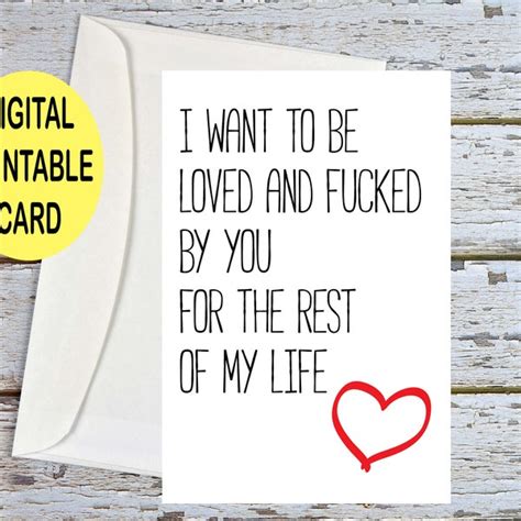 Sexy Love Card Etsy
