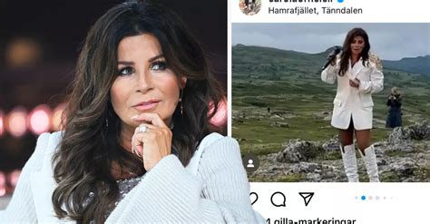 Här Bryter Carola Häggkvist Ihop Under Konserten På Kalfjäll Hänt