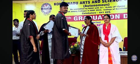 Graduated Yaswanth Nidhesh J M