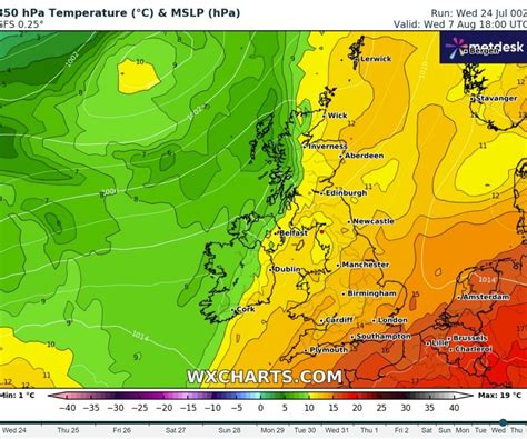 Uk Heatwave Latest As Maps Show Britain Roasting In 31c Iberian Oven