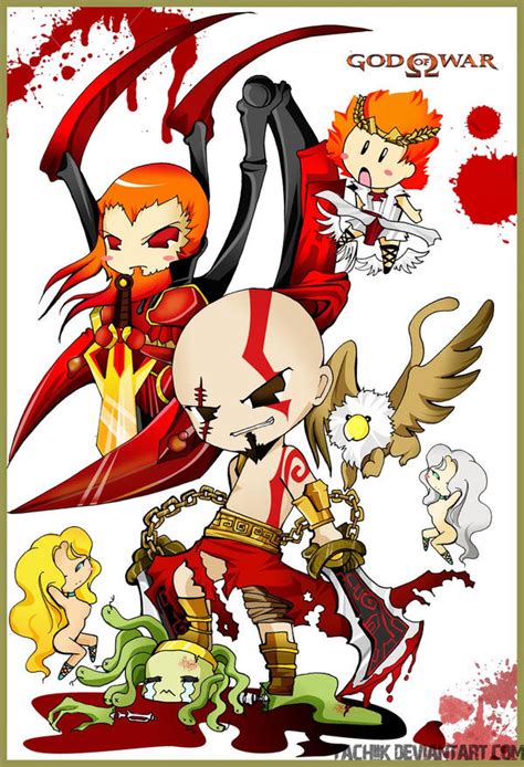 God Of War Chibi By Tachiik On Deviantart