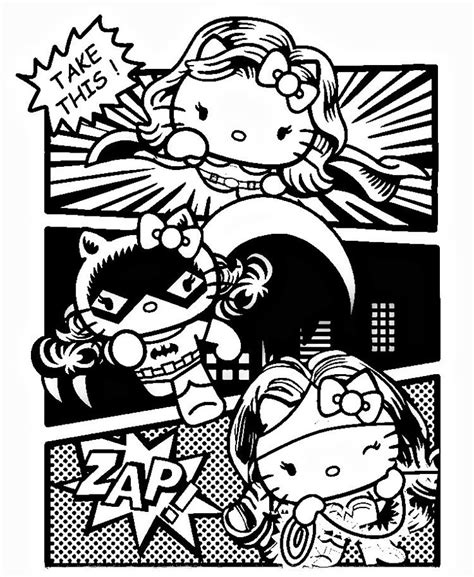 Hello Kitty Comic Strip