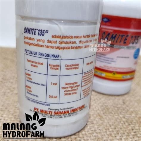 Jual Kekinian Samite 135 Ec 100 Ml Akarisida Pestisida Insektisida Obat