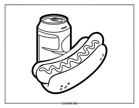 150 Coloriages De Nourriture Pour Enfants Et Adultes Gratuits