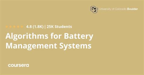 Ir J Philippe Blankert On Linkedin Algorithms For Battery Management