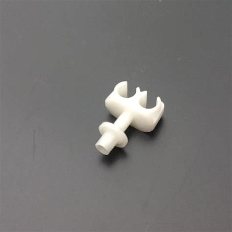 Chassis Clips White Nylon Double Pipe Fit 516 Diameter Chassis