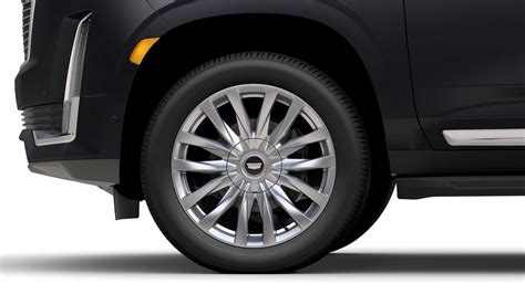 2024 Cadillac Escalade Wheels 14 Spoke Alloy Wheel With Polished