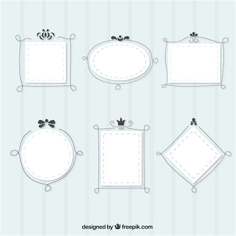 Cute Frames Thin Square Images Free Download On Freepik