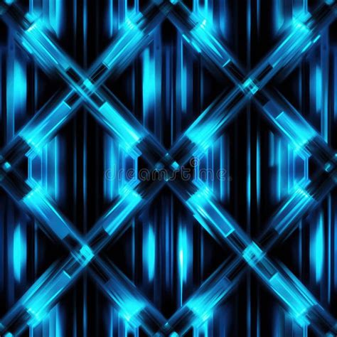 Aesthetic Background With Abstract Cyan Color Neon Stock Illustration