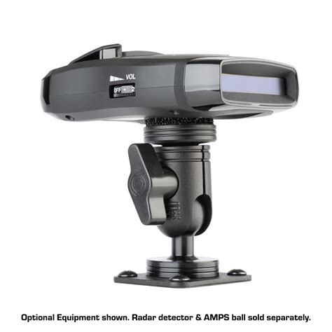 Radar Detector Mount With 20mm Connector Nubby Edition Interlocking Bulletpoint Mounting