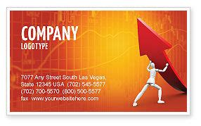Forcing Improving Growth Business Card Template Layout Download
