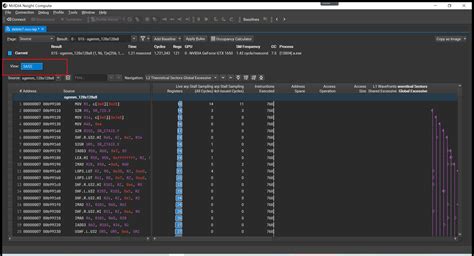 How To See Ptxcusource Code Nsight Compute Nvidia Developer Forums