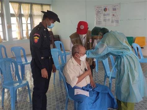 စဉ့်ကိုင်မြို့နယ်၌ အသက်၆၅နှစ် နှင့်အထက် အဘိုးအဘွားများအား ဒုတိယအကြိမ