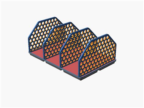 Gridfinity Vertical Divider Letter Holder Configurable R Gridfinity