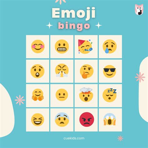 Printable 30 Emoji Bingo Cards Printable Emojis Bingo Game Patagonland Cl