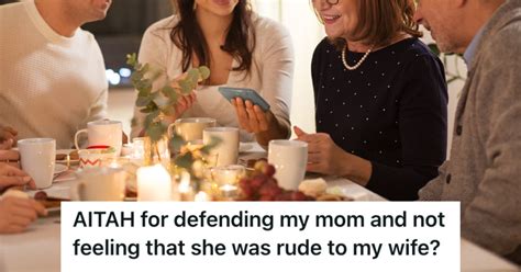Wife Thought Her Mother In Law Was Being Rude But When Her Husband