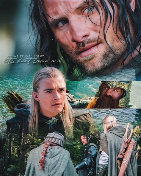 Lord Of The Rings Aragorngimlilegolas By Charmingmerlin On Deviantart