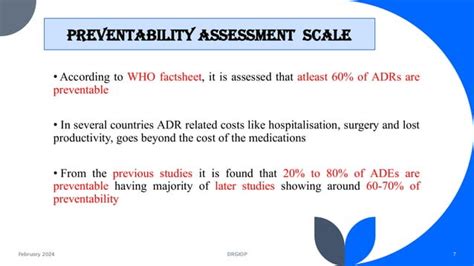 Predictabilty And Preventability Assessment Management Of Adr