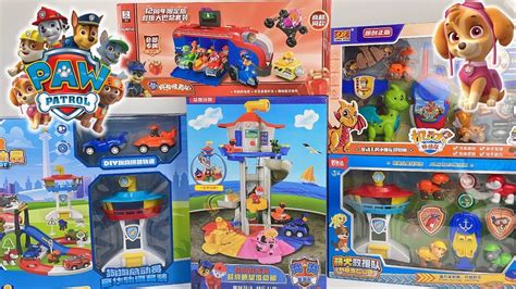 10 Mins Paw Patrol Toys Collection Unboxing Toys Asmr Youtube